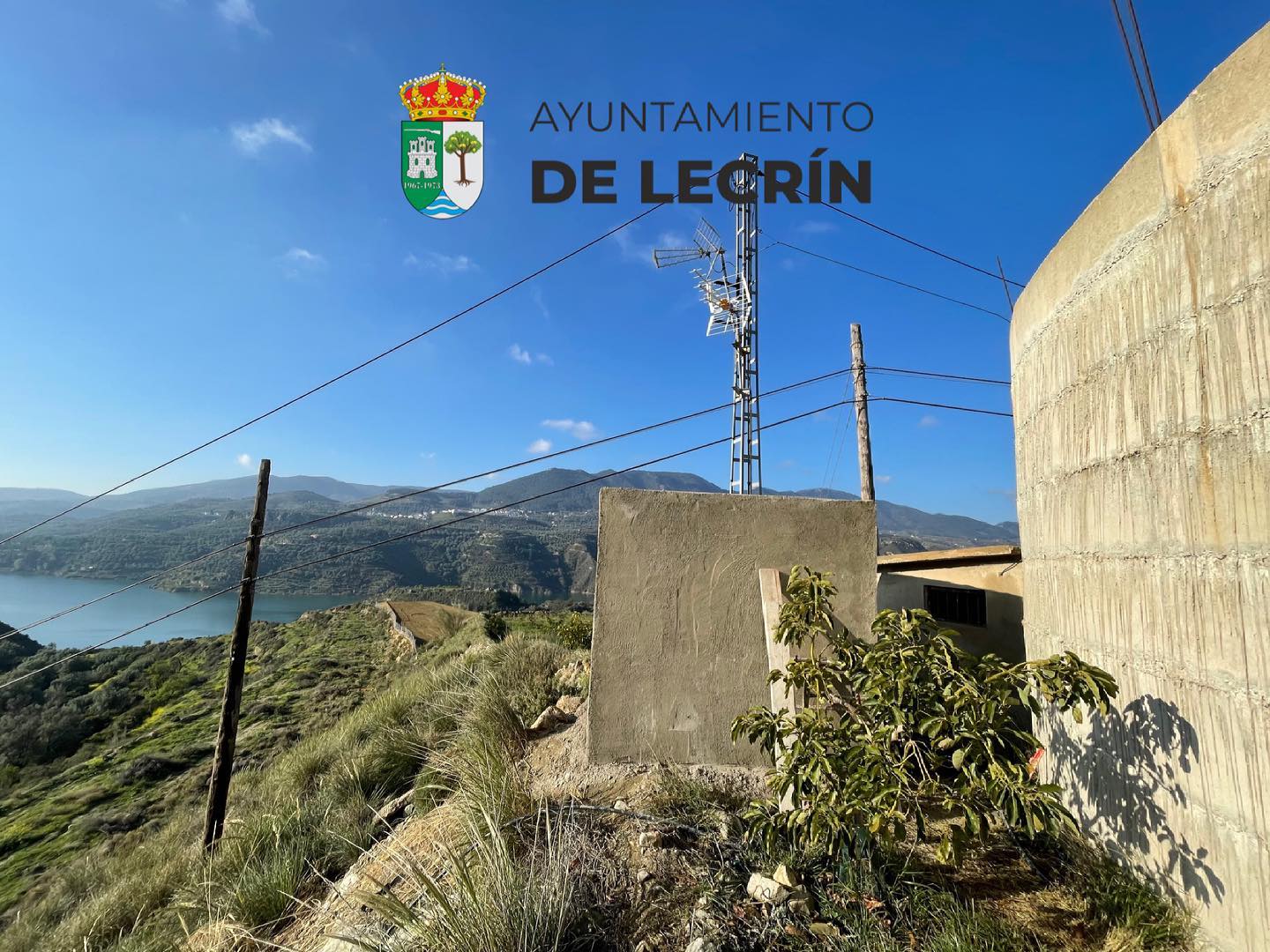 Caseta repetidor Béznar - Ayuntamiento de Lecrín