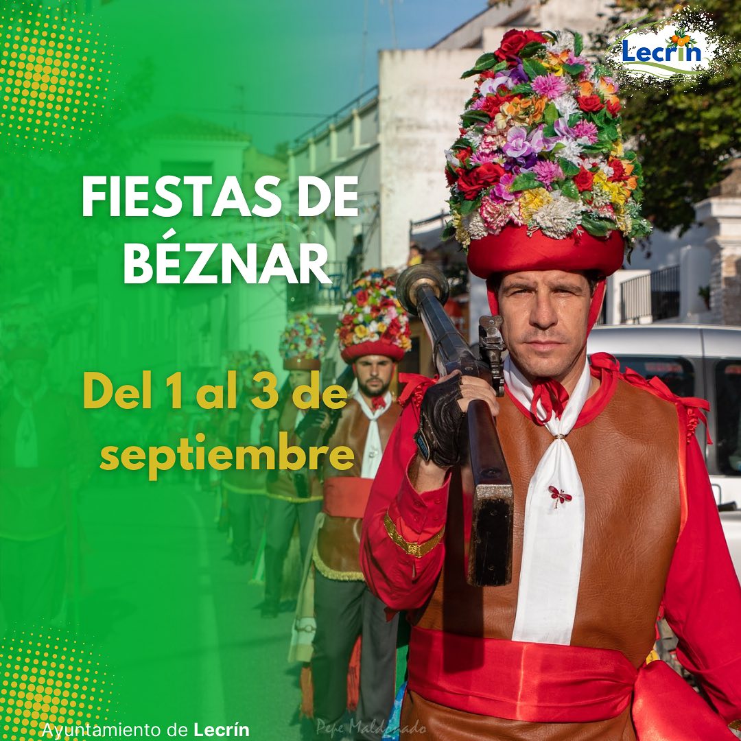 Fiestas de Béznar 2023 - Ayuntamiento de Lecrín